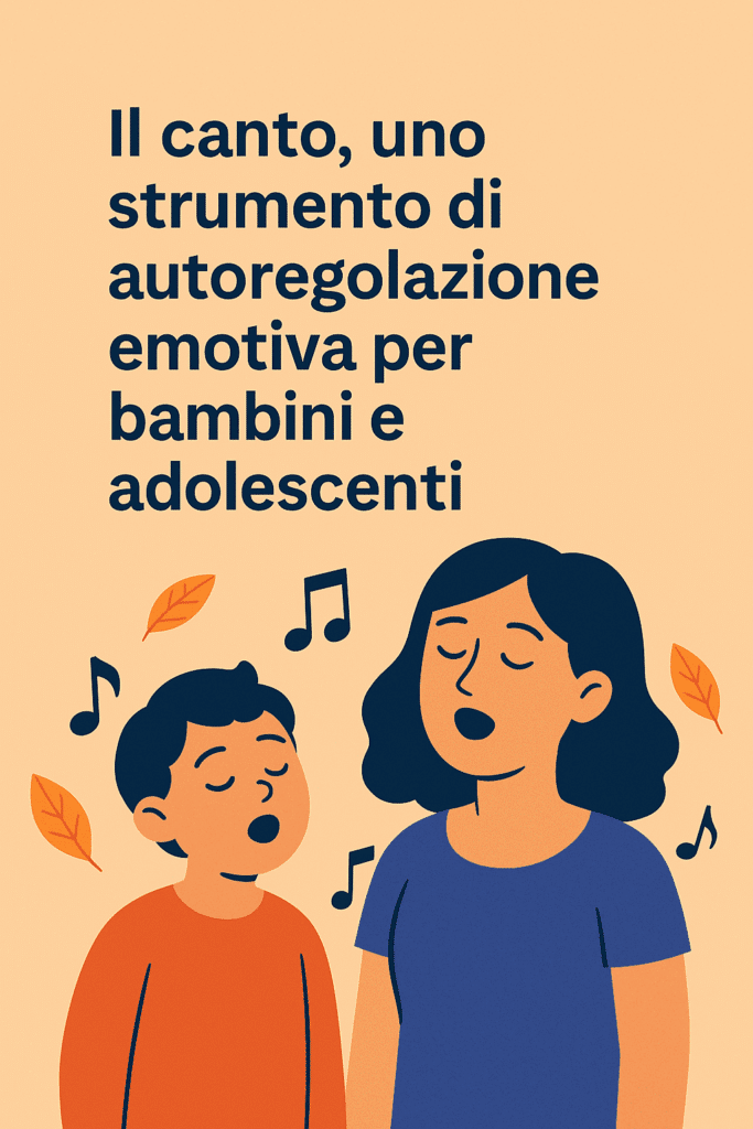 Il canto nei bambini: un potente strumento per gestire le emozioni